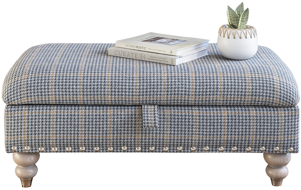 Calgary Legged Ottoman - Fairway Furniture
