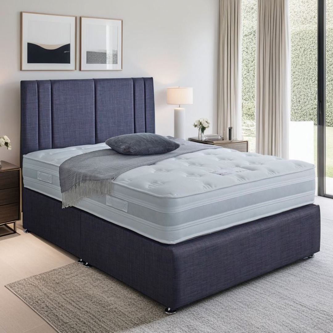 Georgia 4'0 Platform Top Divan Set - Drawers - Fairway Furniture