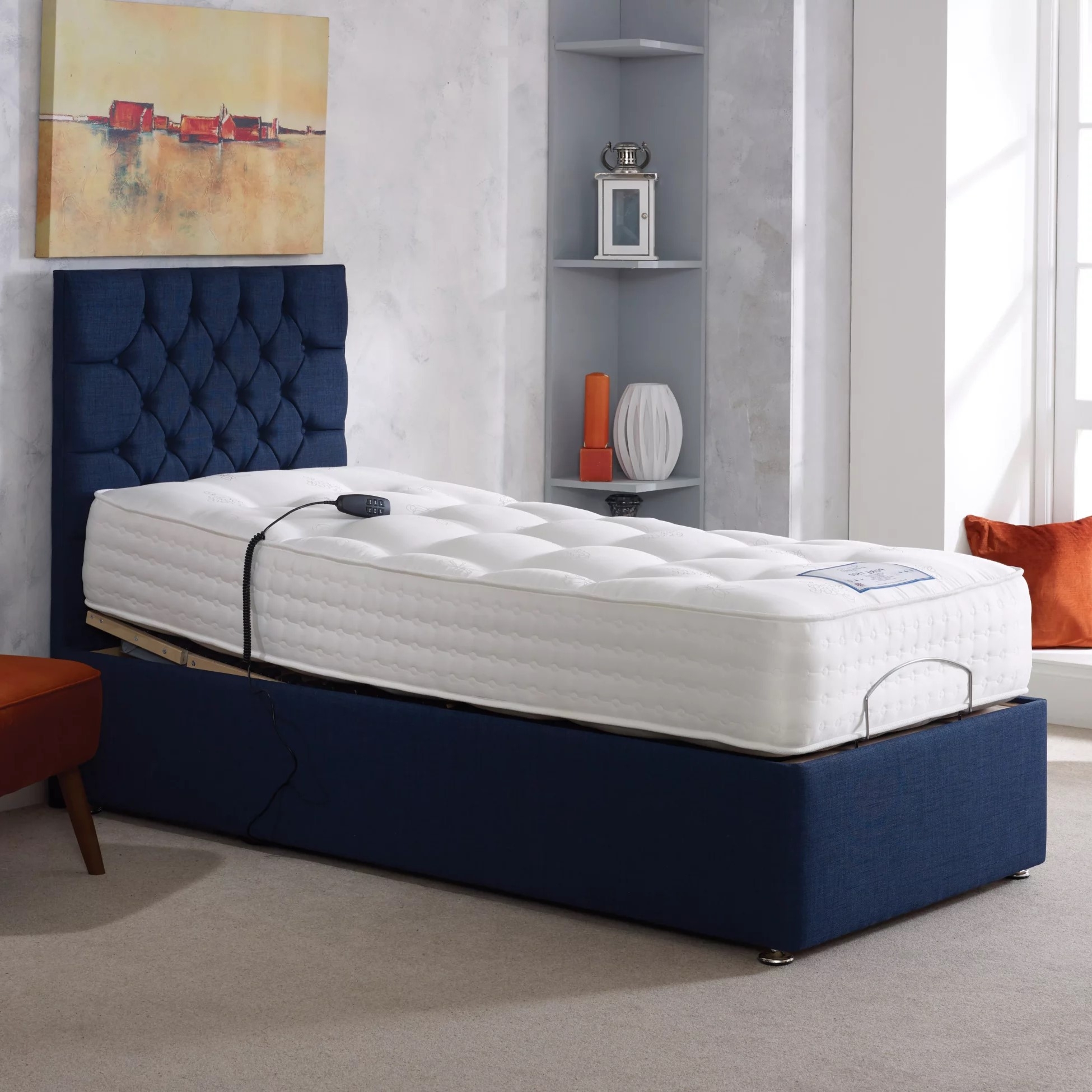 Adjust-A-Bed Pure Pocket 1500 3'0 Adjustable Divan Set - Grade A ...