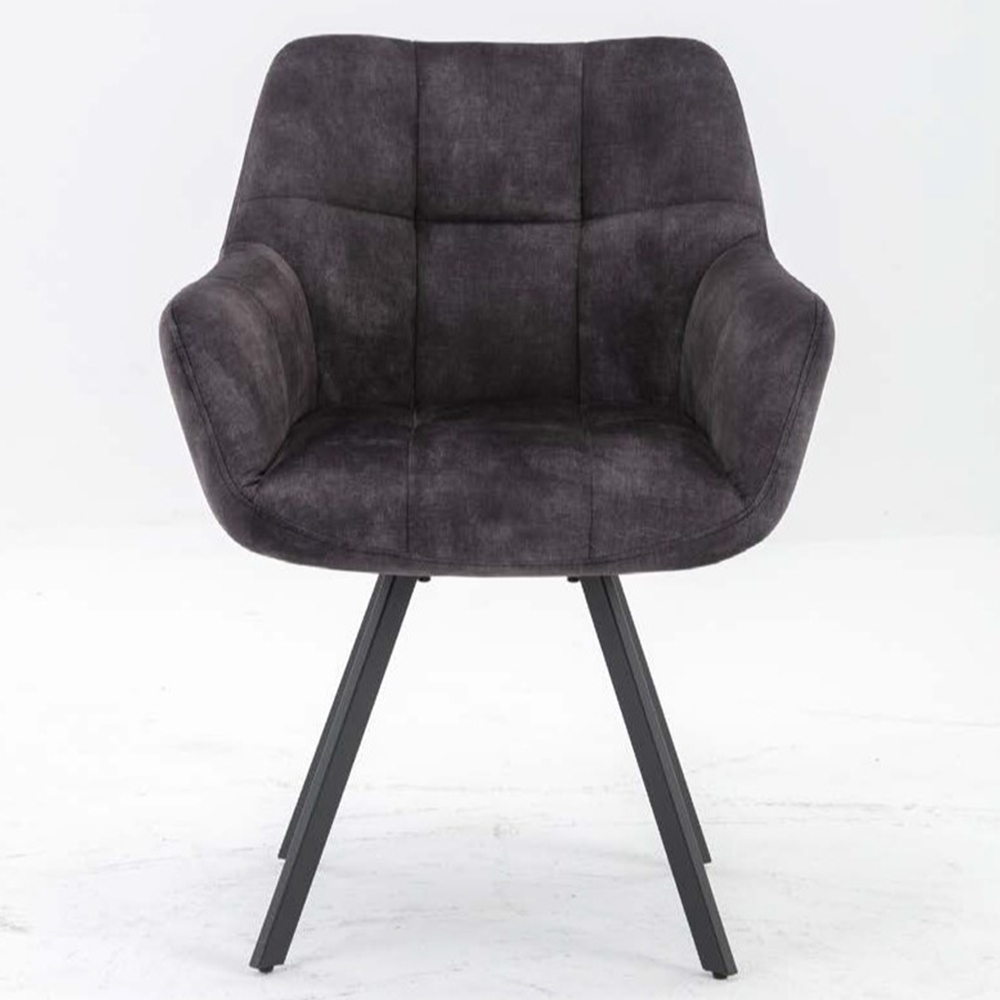 Jude Pair Swivel Carver Dining Chairs - Fairway Furniture