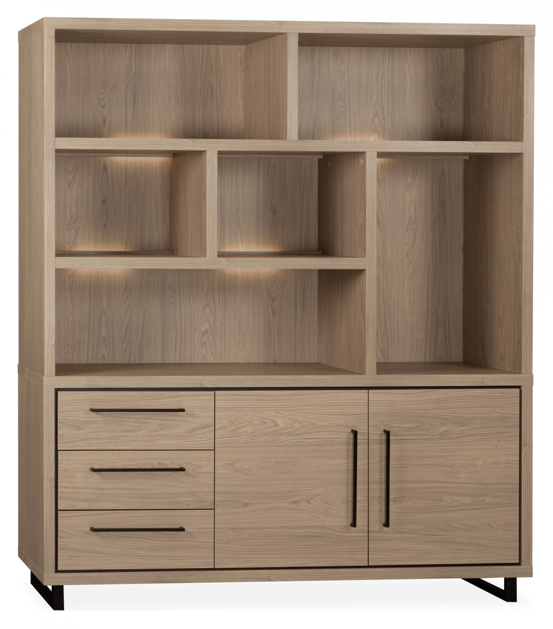 Fairway Furniture Lino Large Wall Cabinet - 2 Door - 3 Drawer (No ...