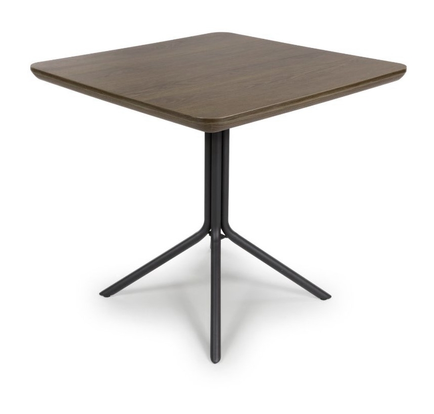 Tribeca Square Fixed Top Dining Table - 80cm - Fairway Furniture